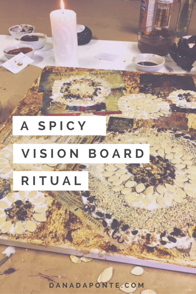 New Moon Vision Board - Dana da Ponte, here to help you practice moon ...