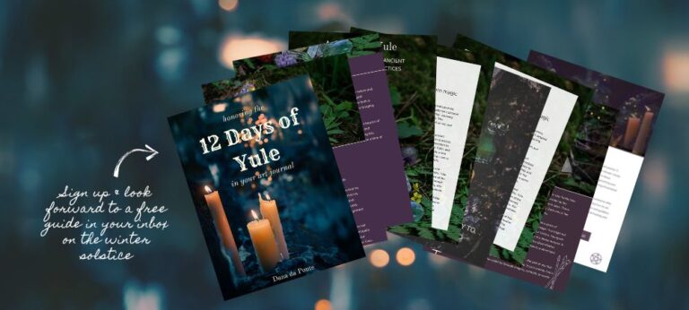 Honoring the 12 Days of Yule in Your Art Journal - Dana da Ponte, here ...